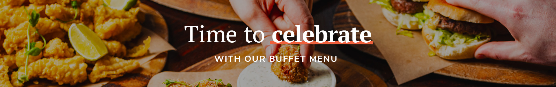 Our Buffet Menus at The Castle Farringdon London